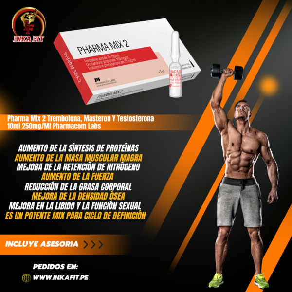 Pharma Mix 2 Trembolona, Masteron y Testosterona 10ml 250mg/ml ...