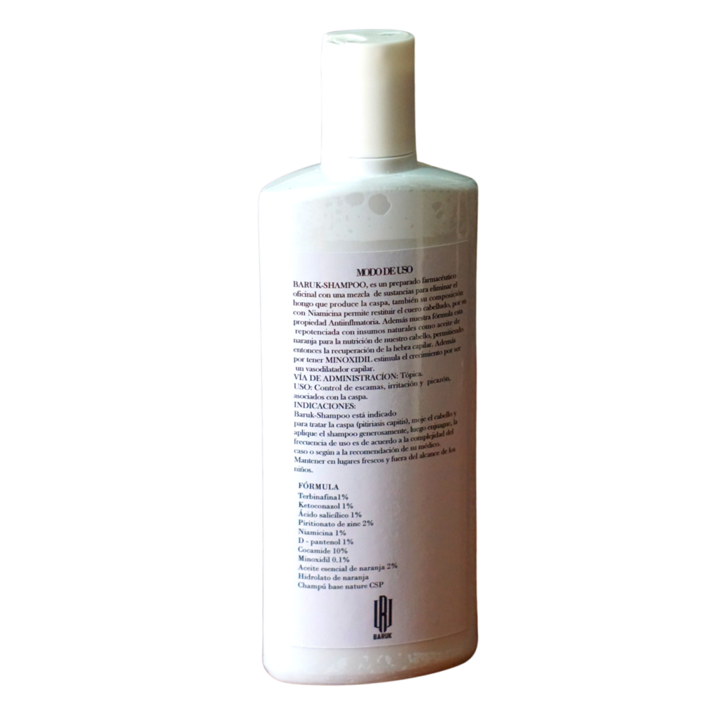 Shampoo Medicado anticaída, anticaspa y Control Dermatitis Seborreica ...